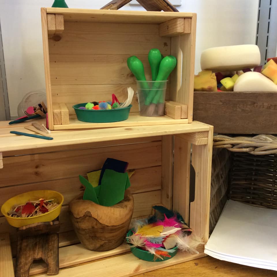 Creativity Area! | Nursery Reading | Preschool | Childcare Berkshire